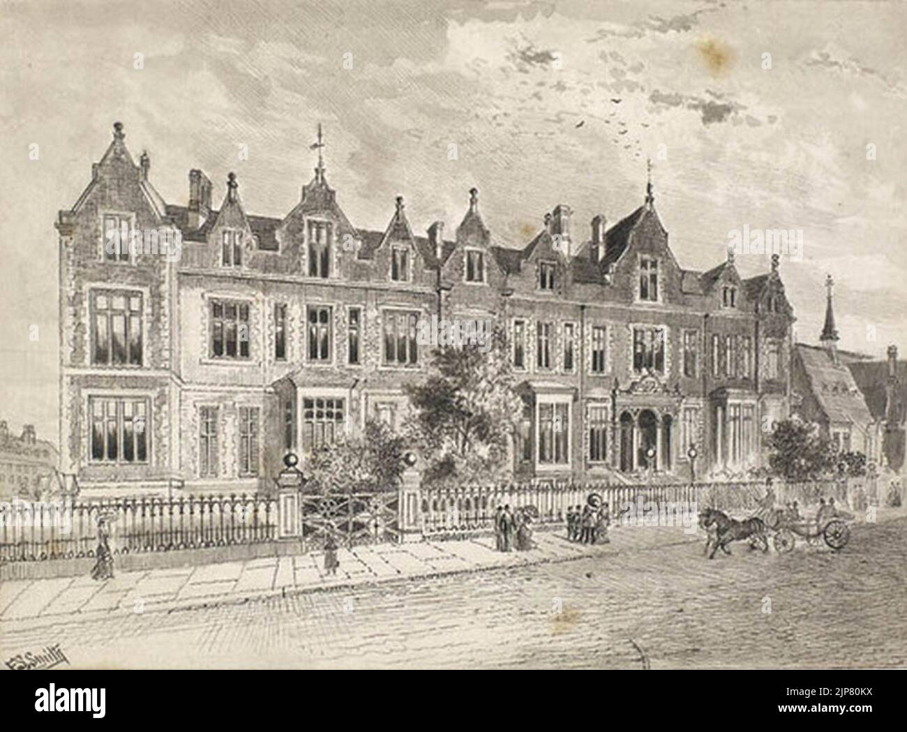 The Sailor's Orphan's Asylum, Spring Bank , 1880-1925 Stock Photo - Alamy