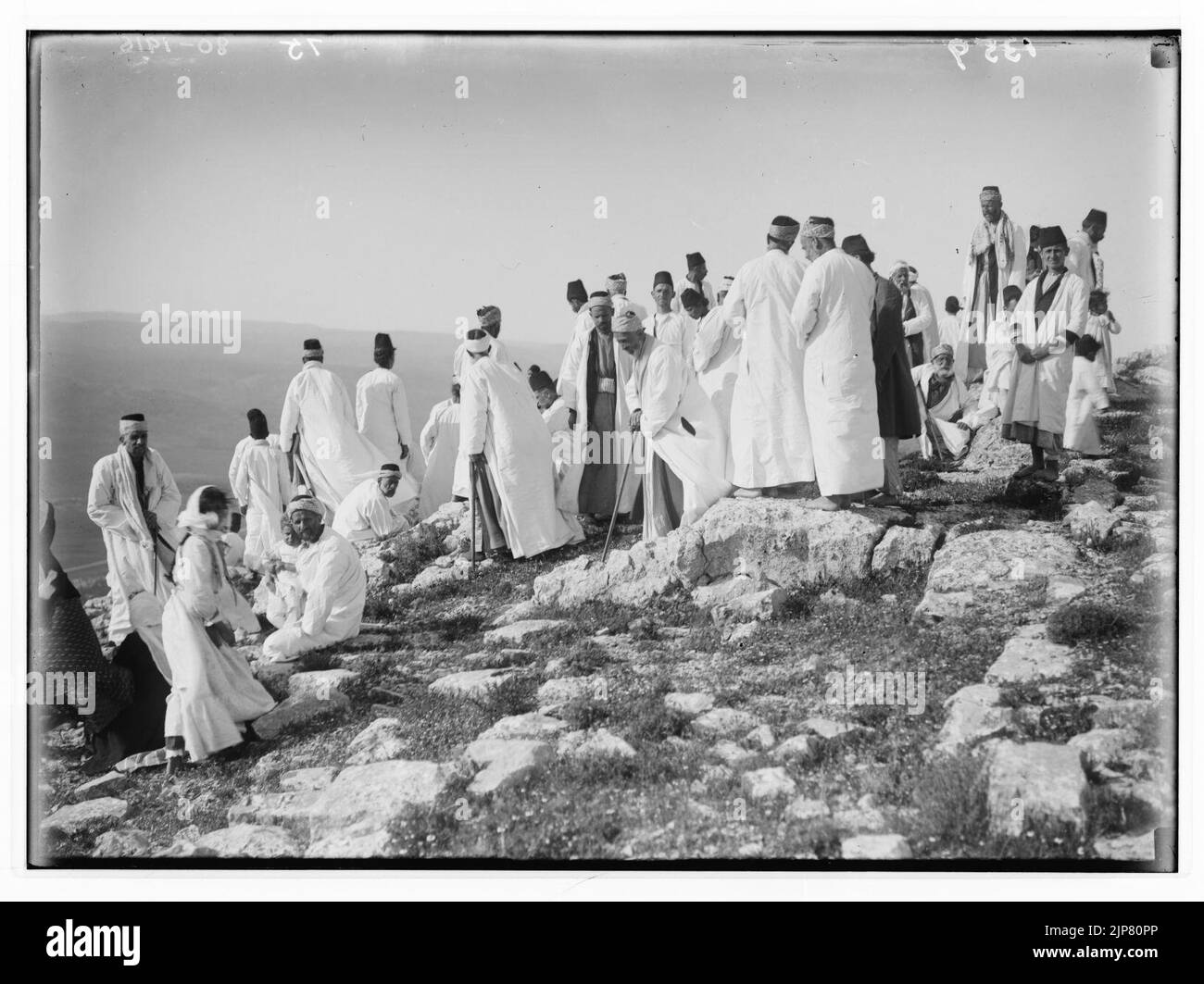 The Samaritan Passover on Mt. Gerizim. On the way to Abraham's altar ...