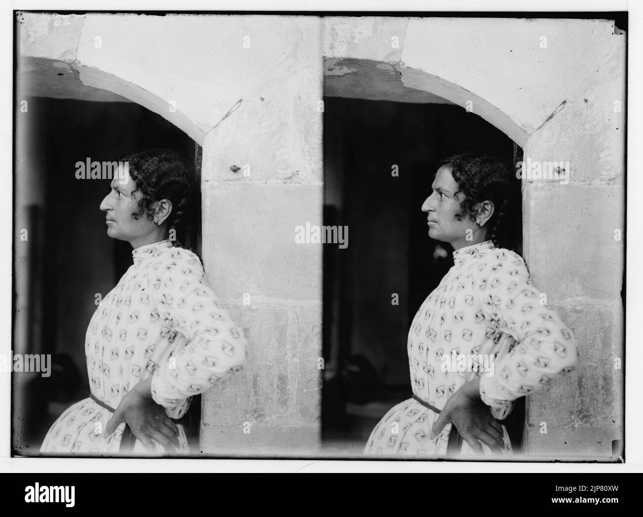 The Samaritans of Nablus (Shechhem). Samaritan woman Stock Photo - Alamy