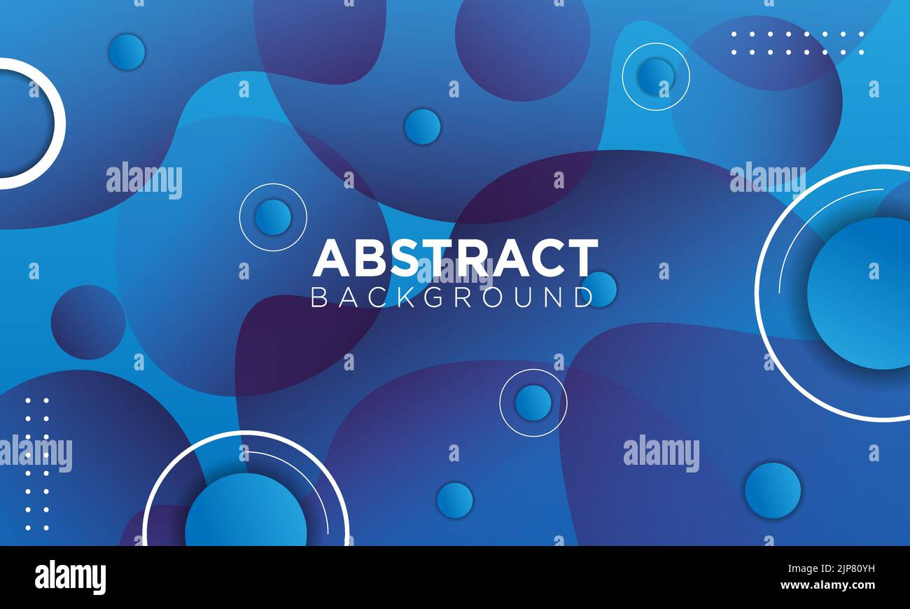 Modern abstract blue geometric background. Shapes with trendy gradients ...