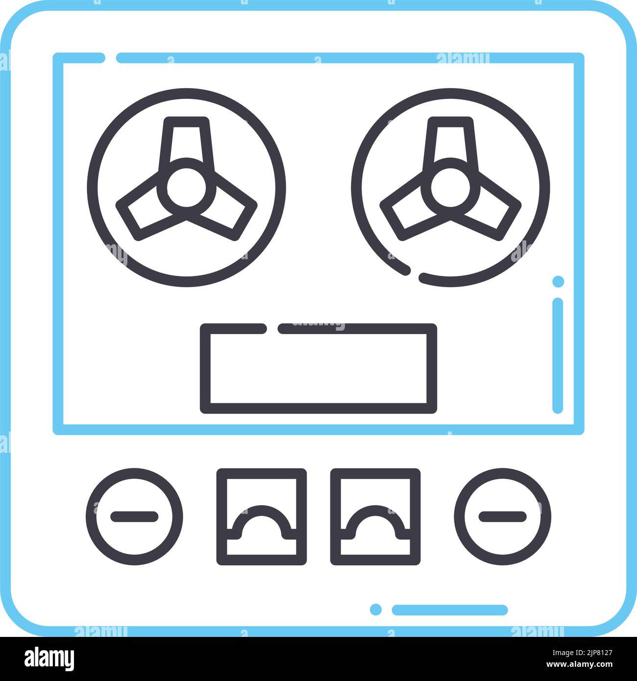 computer line icon, outline symbol, vector illustration, concept sign ...