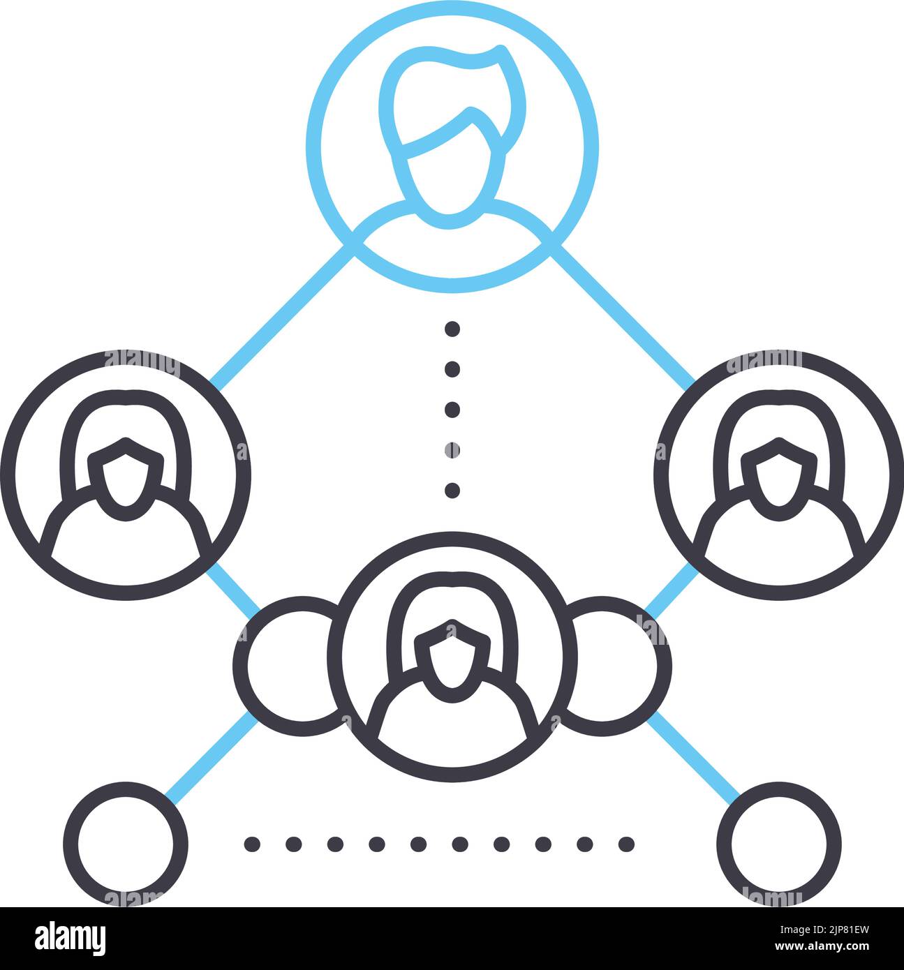 Office organizational corporate hierarchy tree hi-res stock photography and images - Alamy