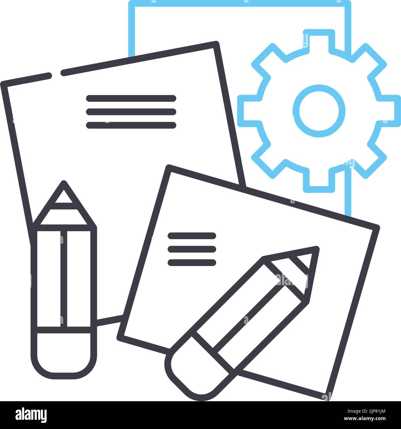 design line icon, outline symbol, vector illustration, concept sign ...