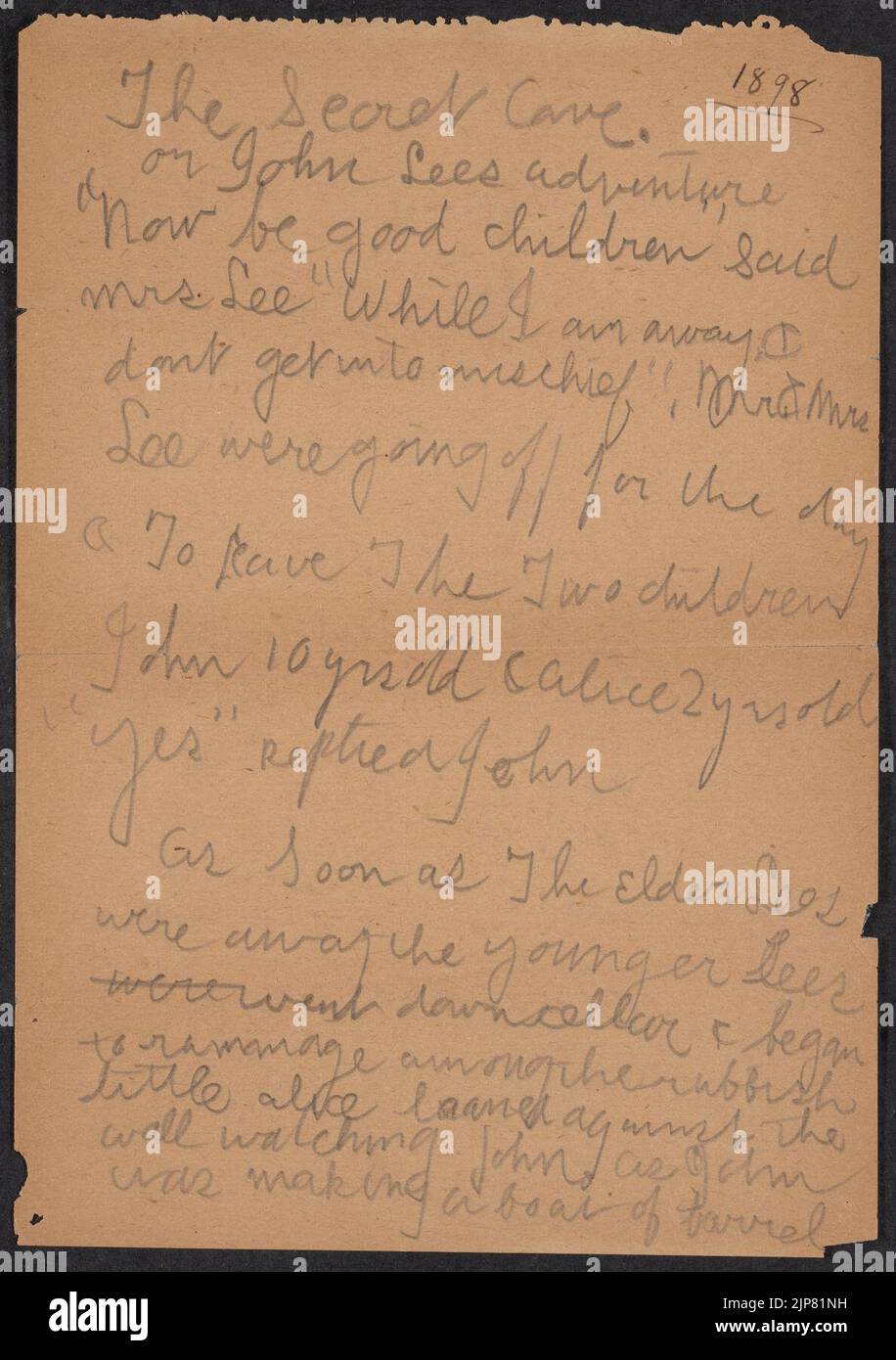 The Secret Cave Stock Photo - Alamy