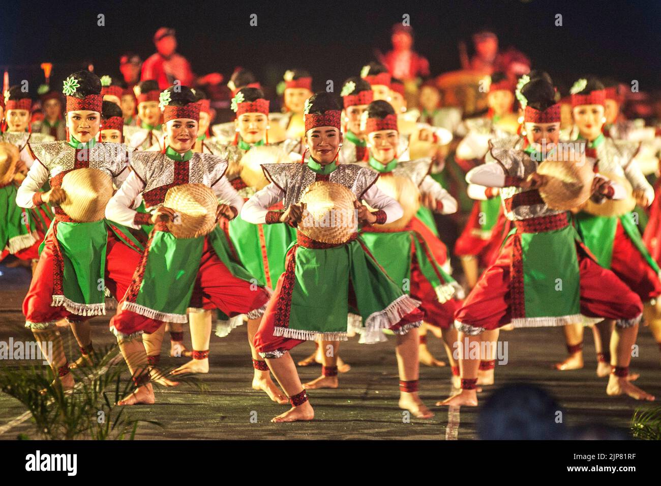 Magelang, Indonesia. 15th Aug, 2022. Dancers perform during a cultural ...