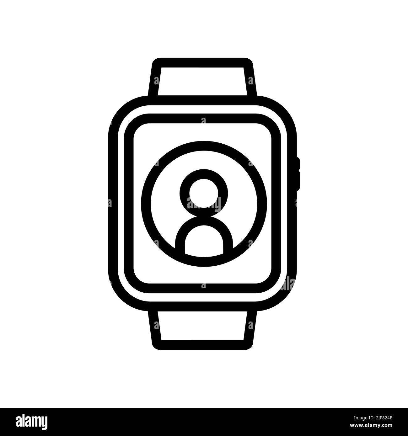 Smart watch related icon Stock Vector Images - Alamy
