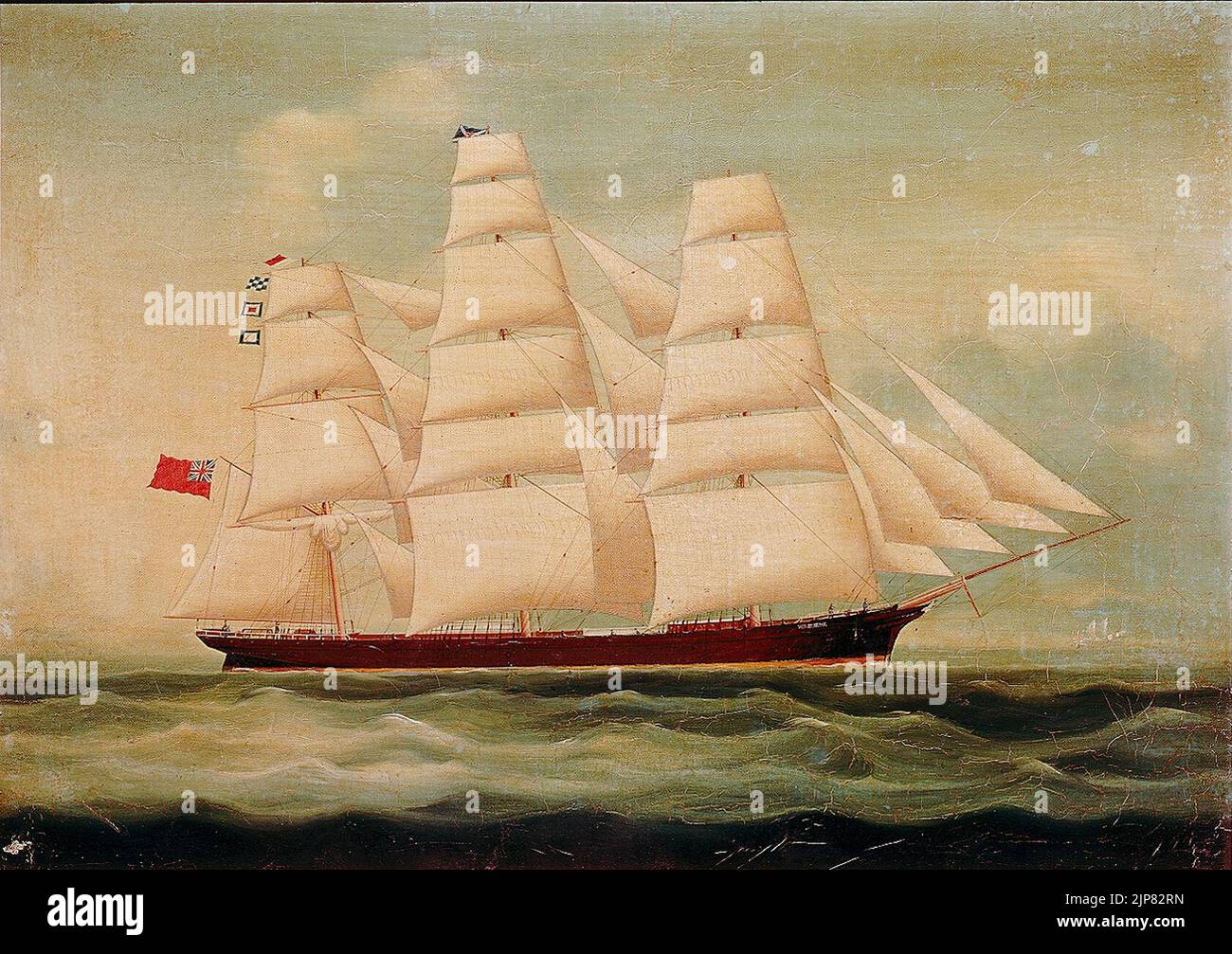 The ship ‘Windhover’ Stock Photo - Alamy