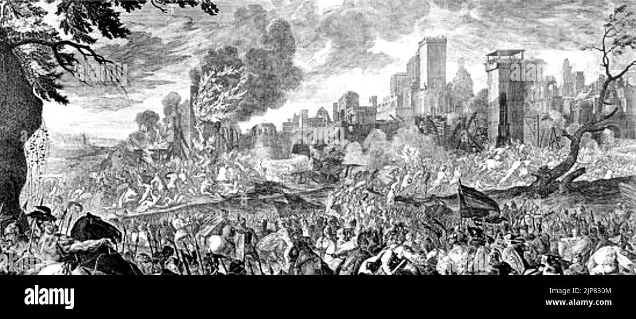 The siege and capture of Halicarnassus under Alexander the Great Stock ...