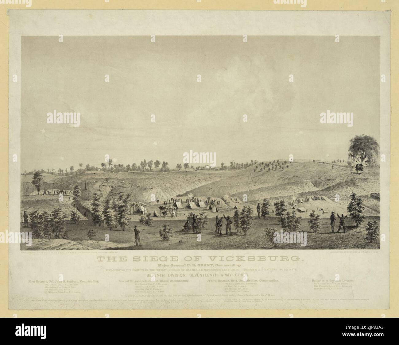 The siege of Vicksburg - Major General U.S. Grant, commanding ...