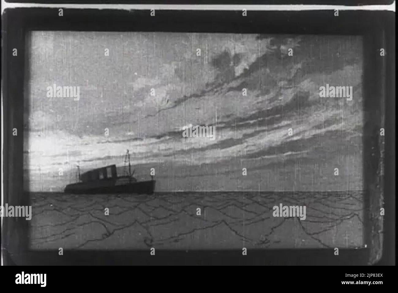 The Sinking of the Lusitania, 1918 film, image 17 Stock Photo - Alamy