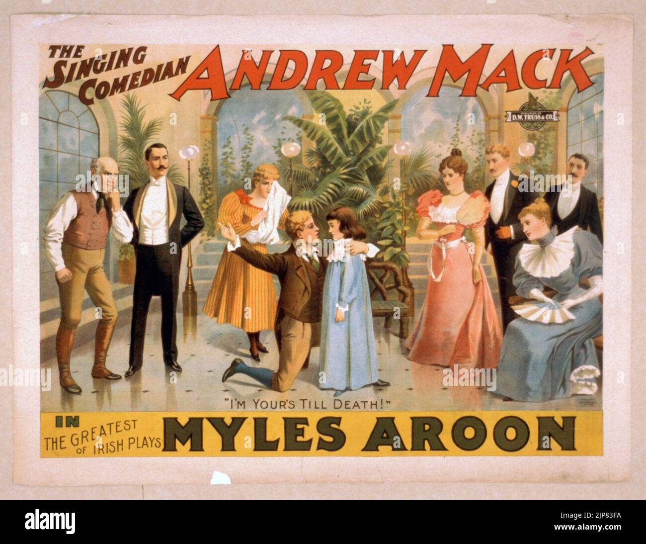 The singing comedian, Andrew Mack in the greatest of Irish plays, Myles ...