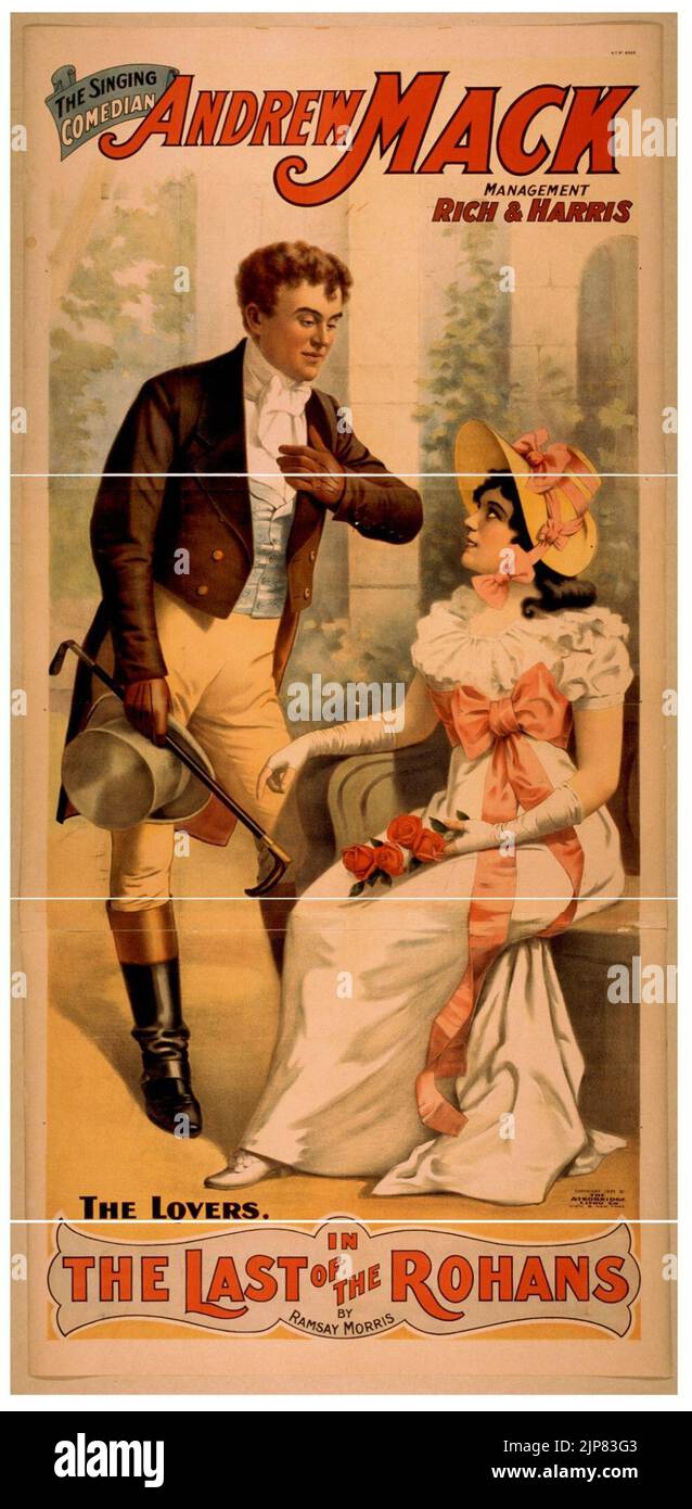 The singing comedian, Andrew Mack in the The last of the Rohans by ...