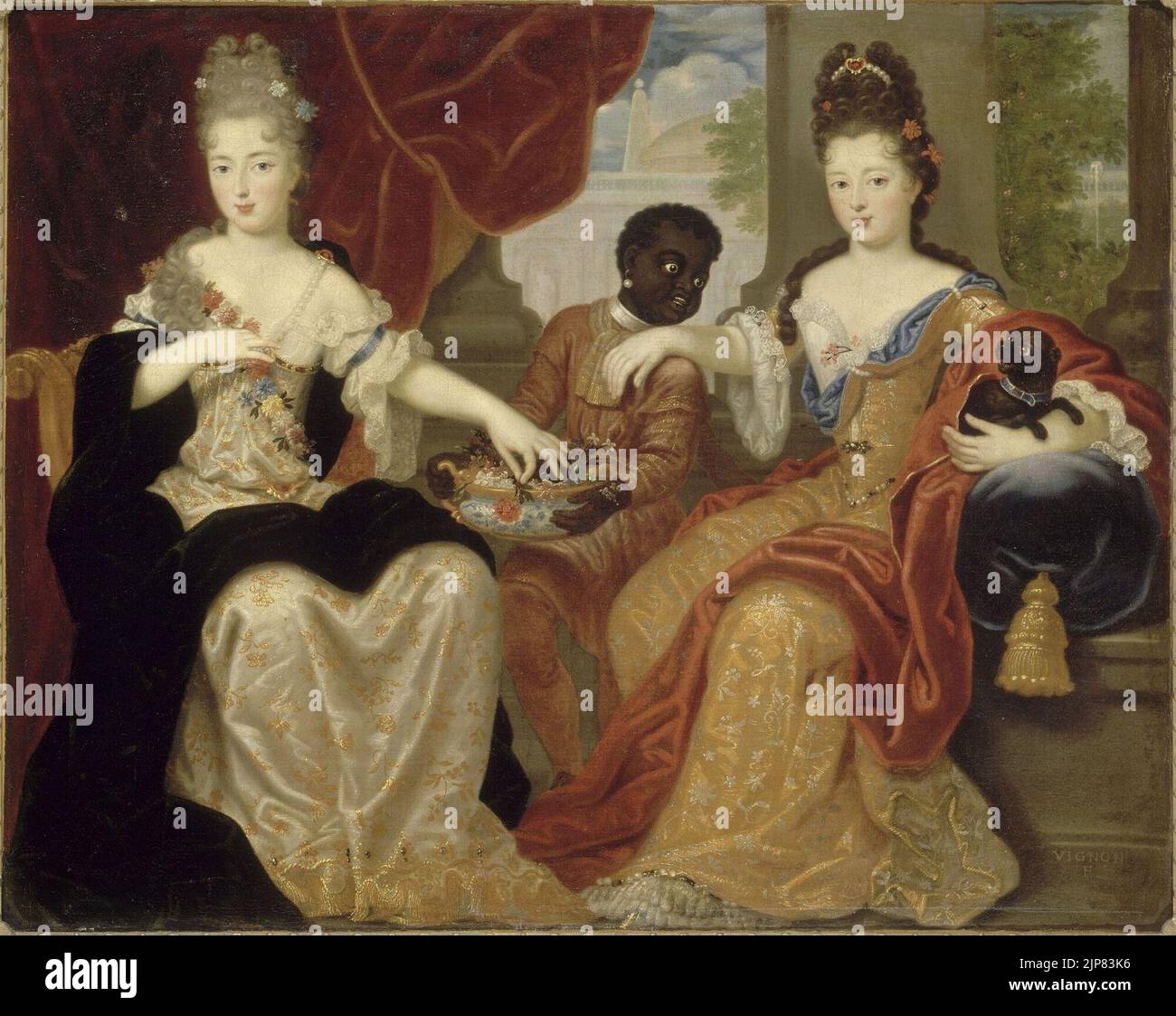 The sisters Mademoiselle de Blois and Mademoiselle de Nantes by ...