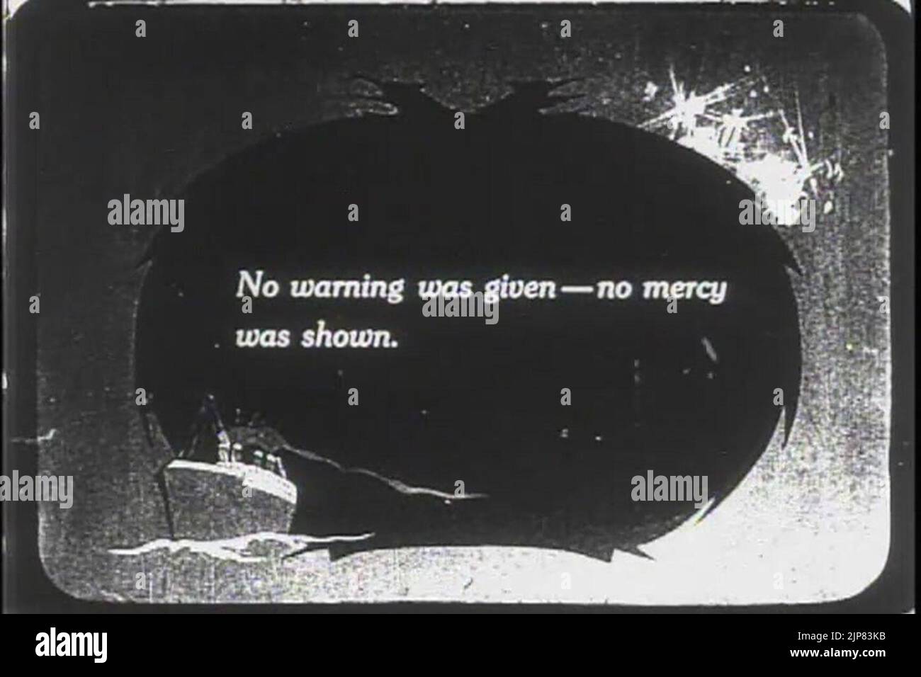 The Sinking of the Lusitania, 1918 film, image 38 Stock Photo - Alamy