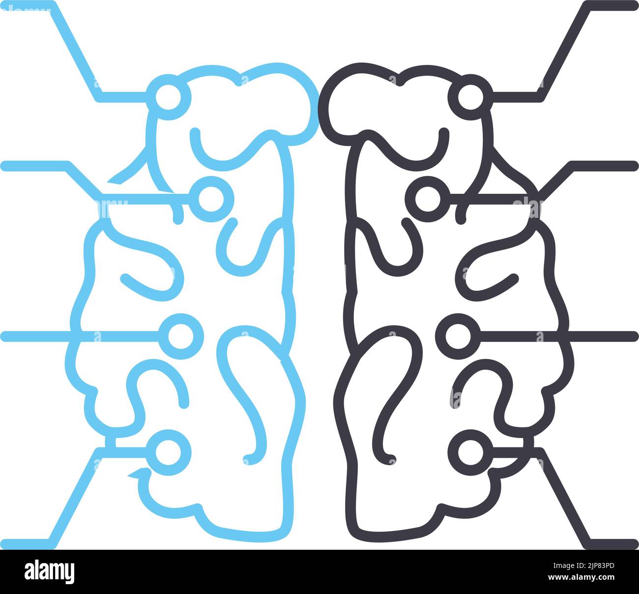 Robotic eye vision Stock Vector Images - Alamy