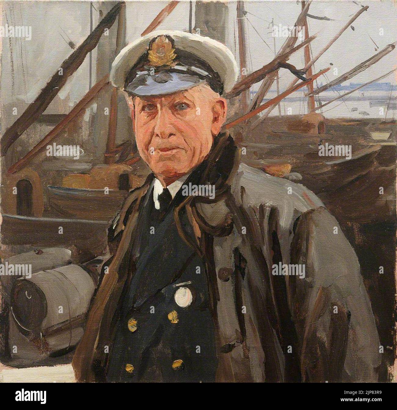 The Skipper, Captain William Lyons, HMT 'Semiramis' (38519127876 Stock ...