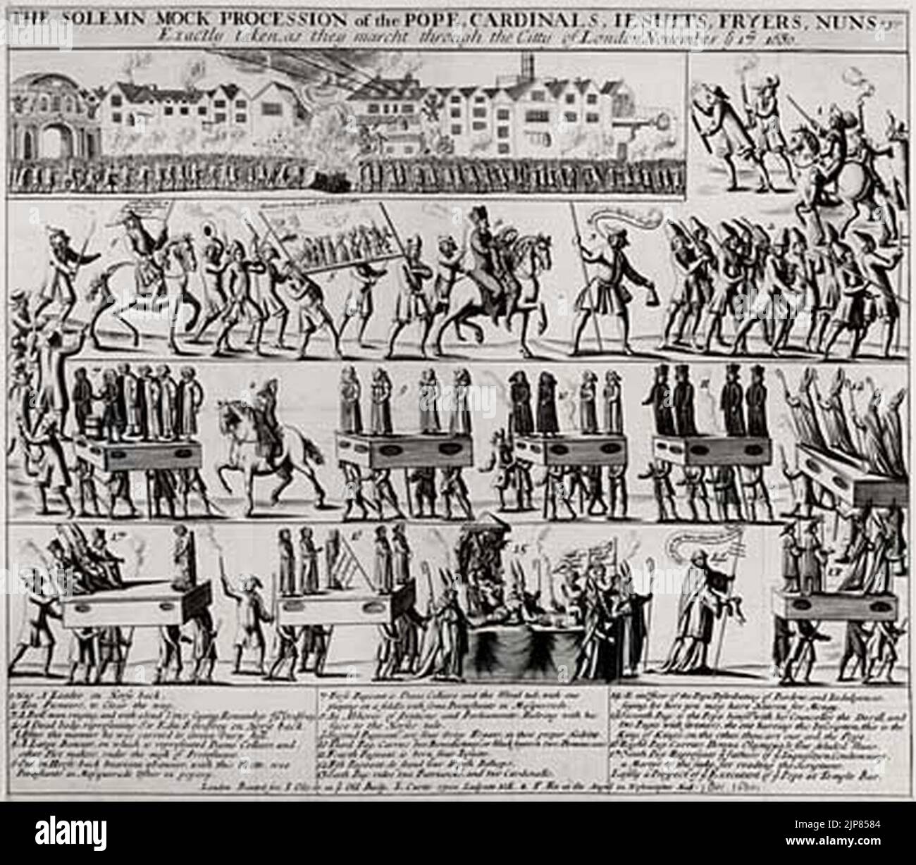 1680, pope hi-res stock photography and images - Alamy