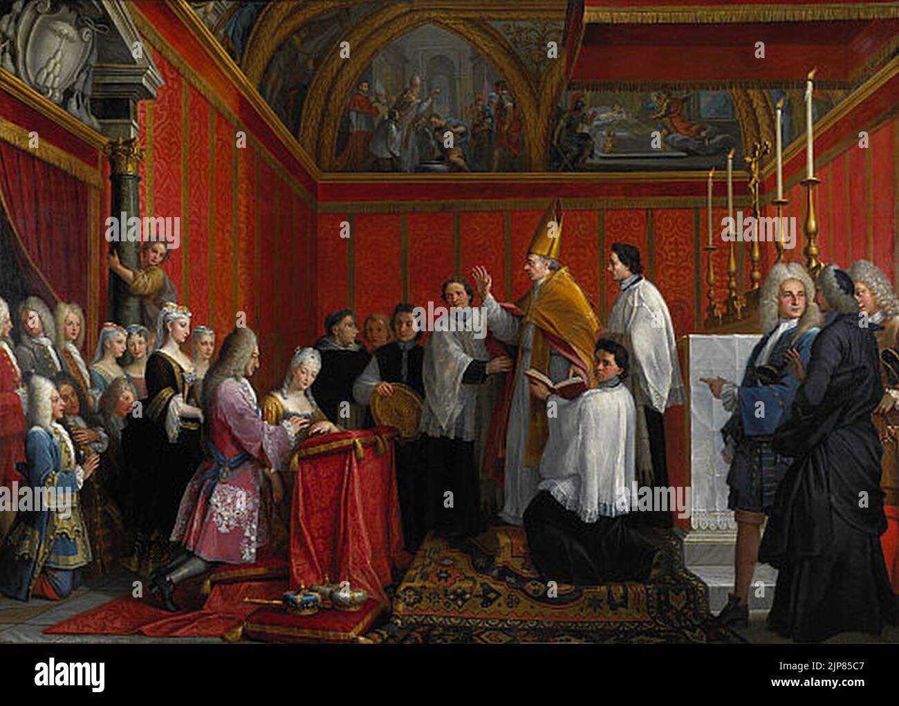 The solemnisation of the marriage of Prince James Francis Edward Stuart ...