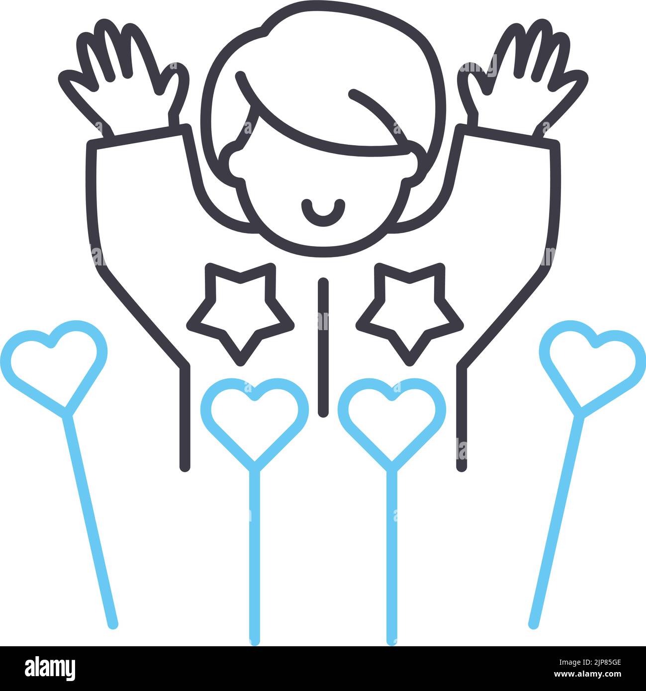 Actor acting actors Stock Vector Images - Alamy