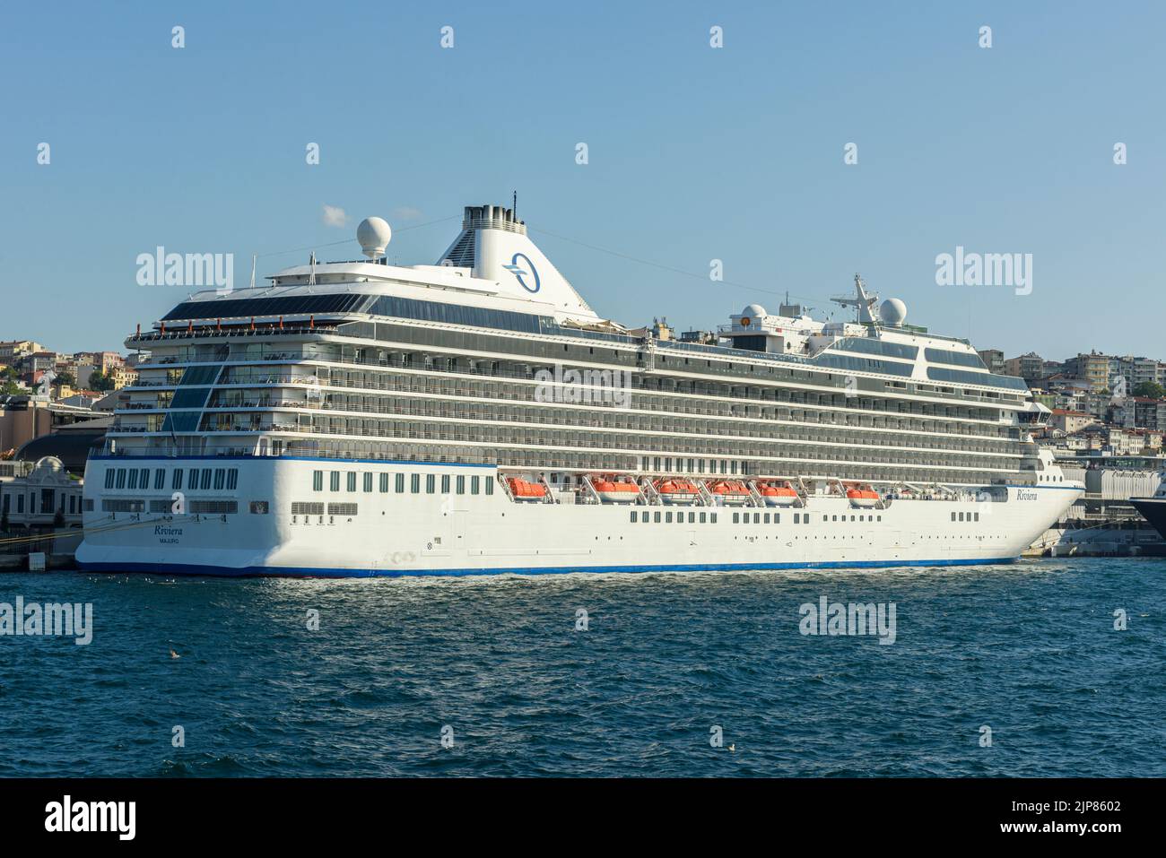 ISTANBUL - TURKEY, AUGUST 2, 2022: MS Riviera Cruise Ship in Istanbul ...