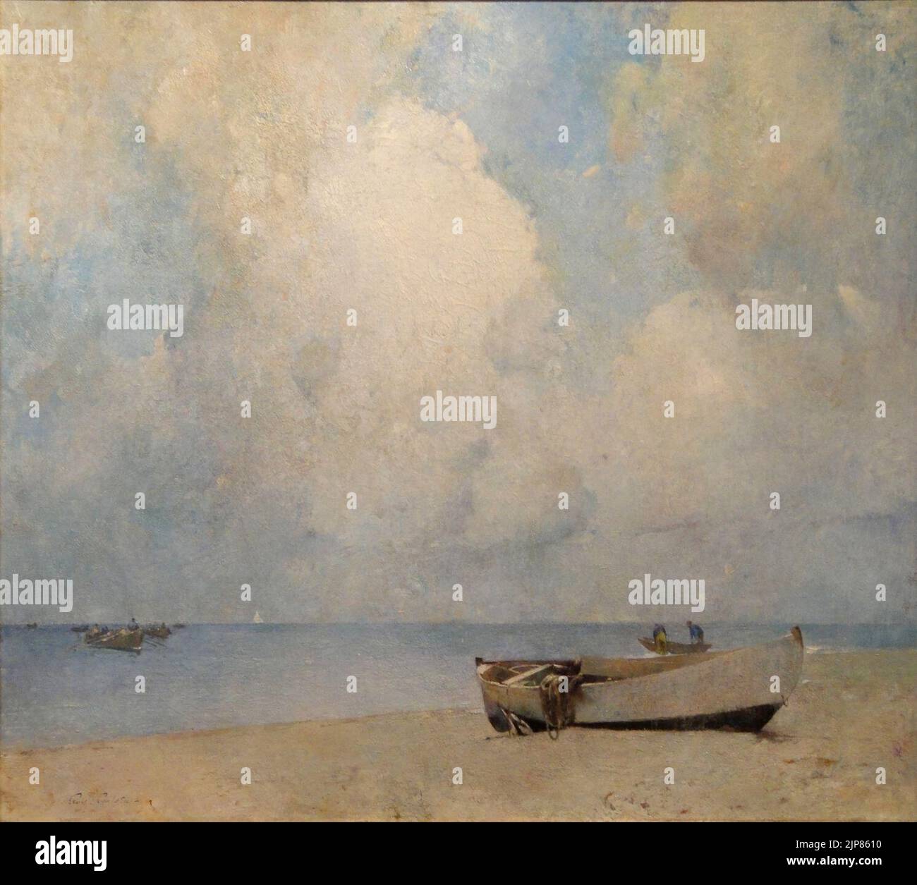 The South Strand by Emil Carlsen Stock Photo - Alamy