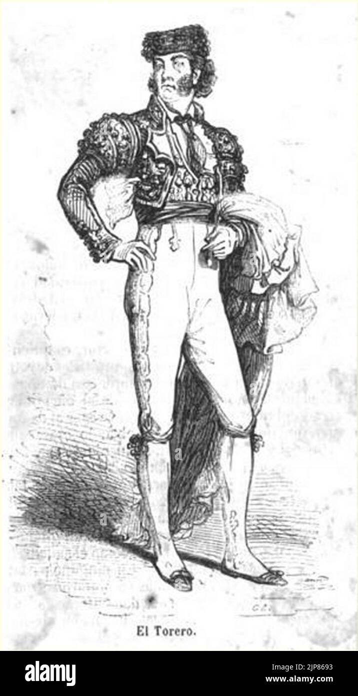 The Spaniards 02-El Torero Stock Photo - Alamy