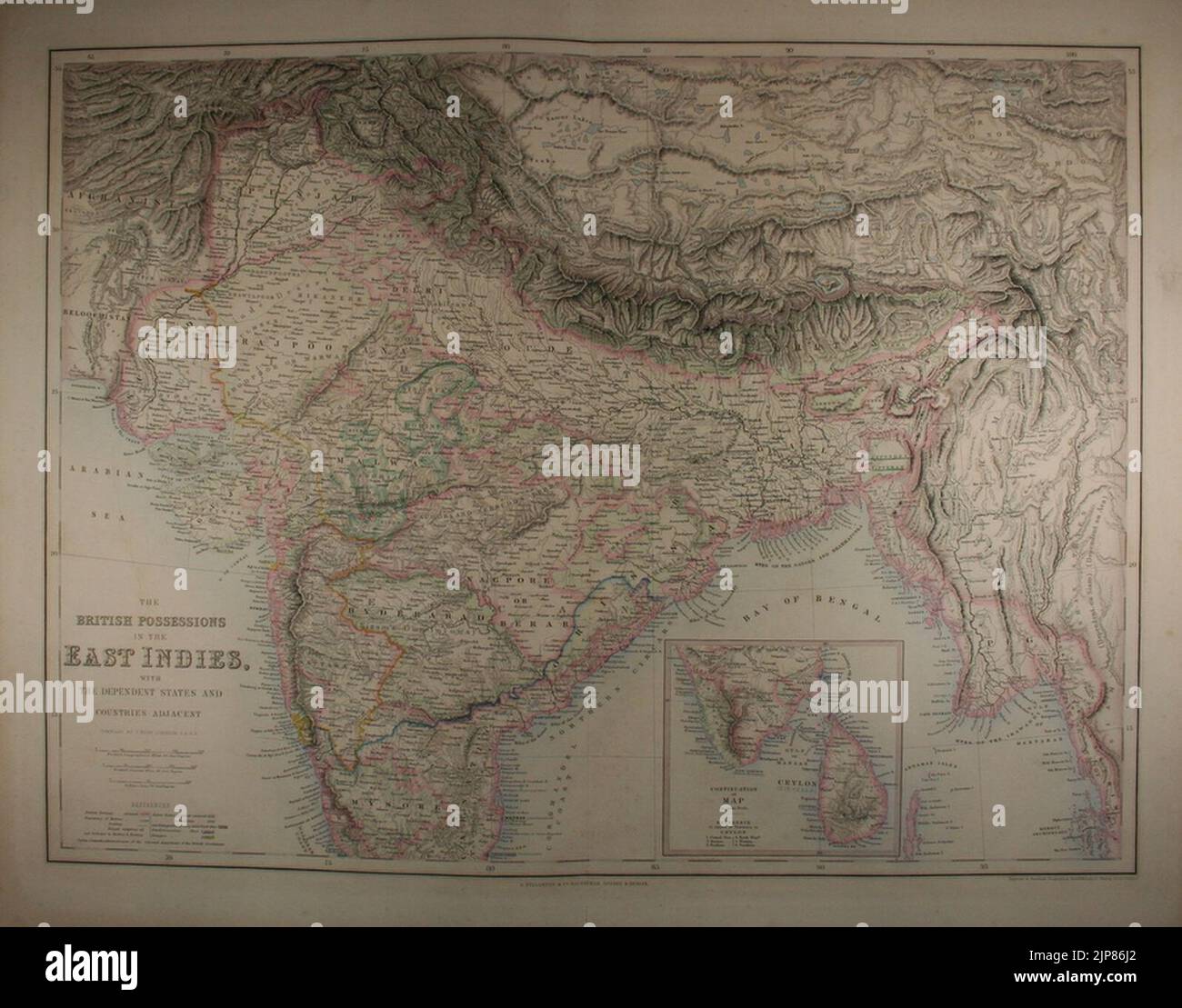 Indus map hi-res stock photography and images - Alamy