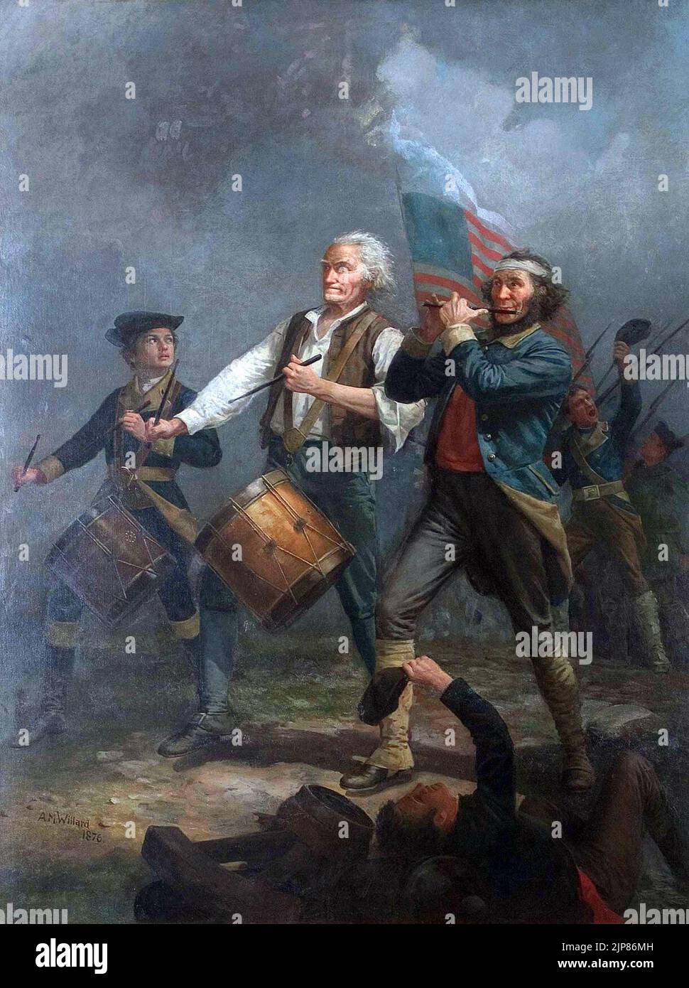 The Spirit-of-1776 Abbot Hall Stock Photo - Alamy