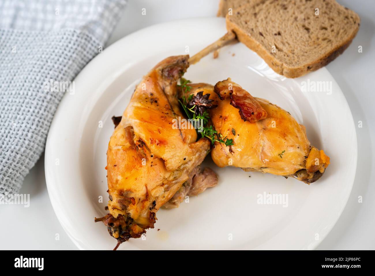 Rabbit thigh hi-res stock photography and images - Alamy