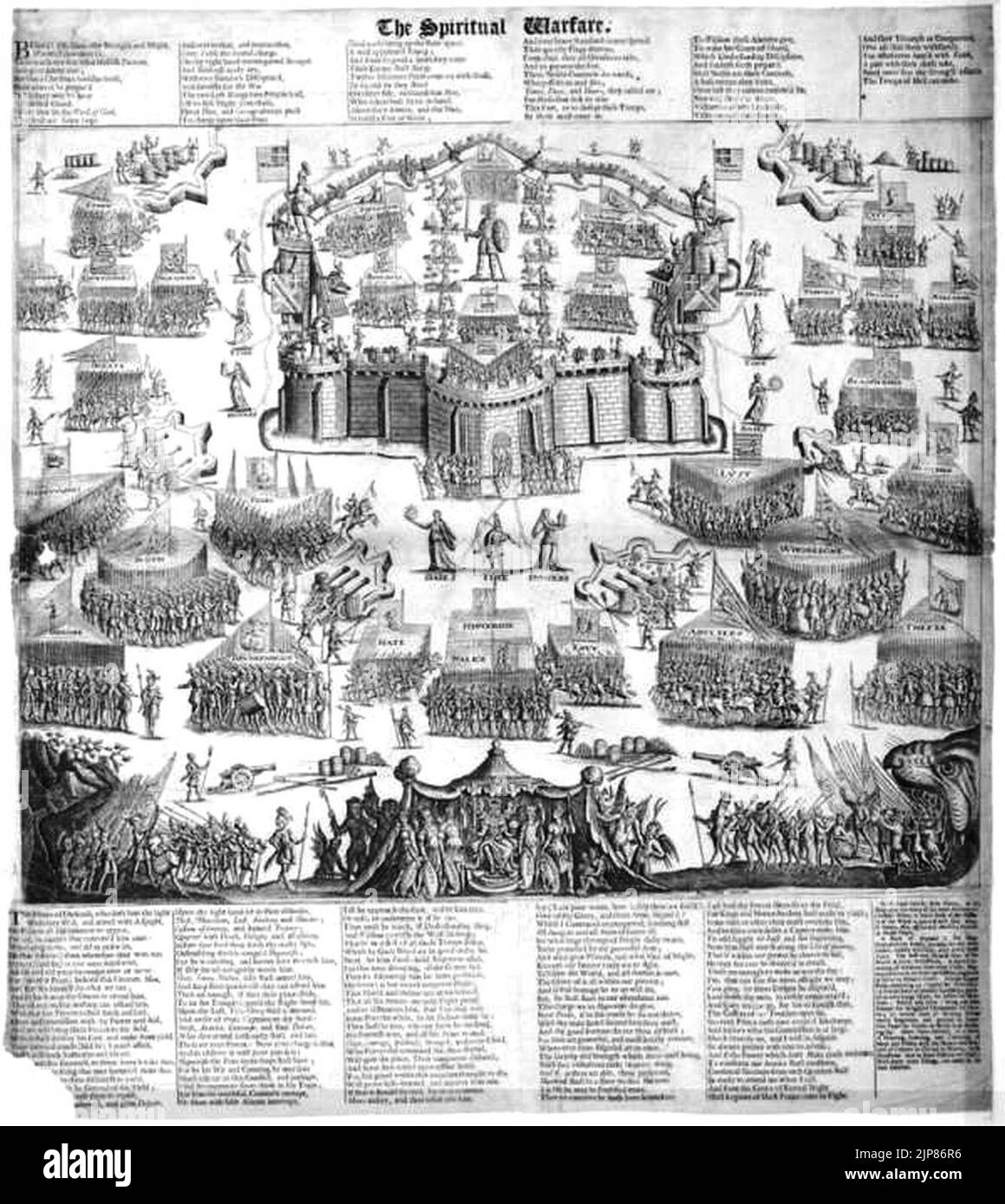 The Spiritual Warfare Stock Photo - Alamy