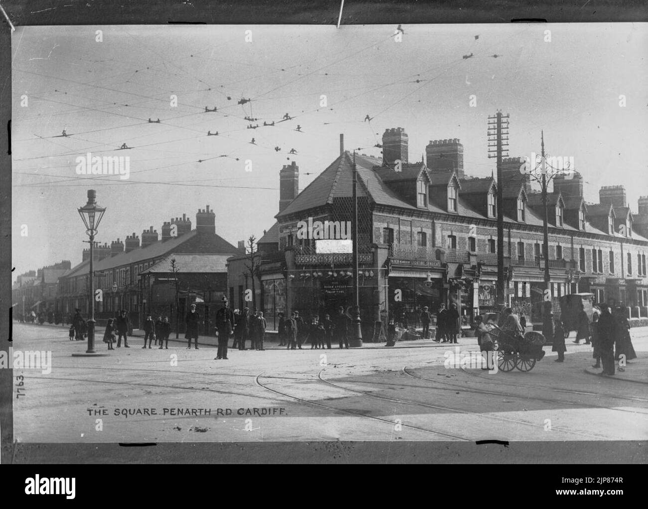 The Square, Penarth Road, Cardiff (4641751 Stock Photo - Alamy