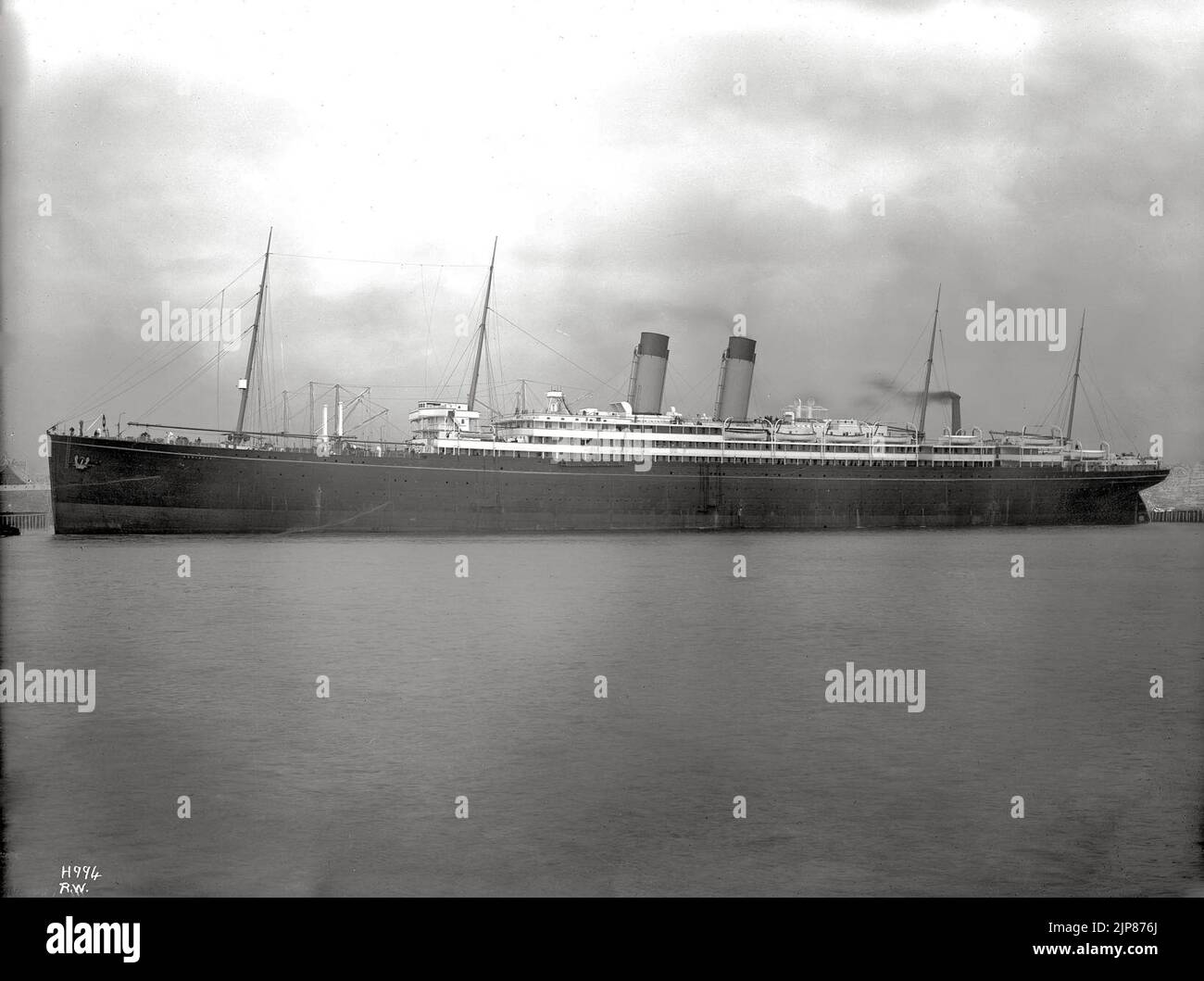 The SS Adriatic (II) in Belfast Stock Photo - Alamy