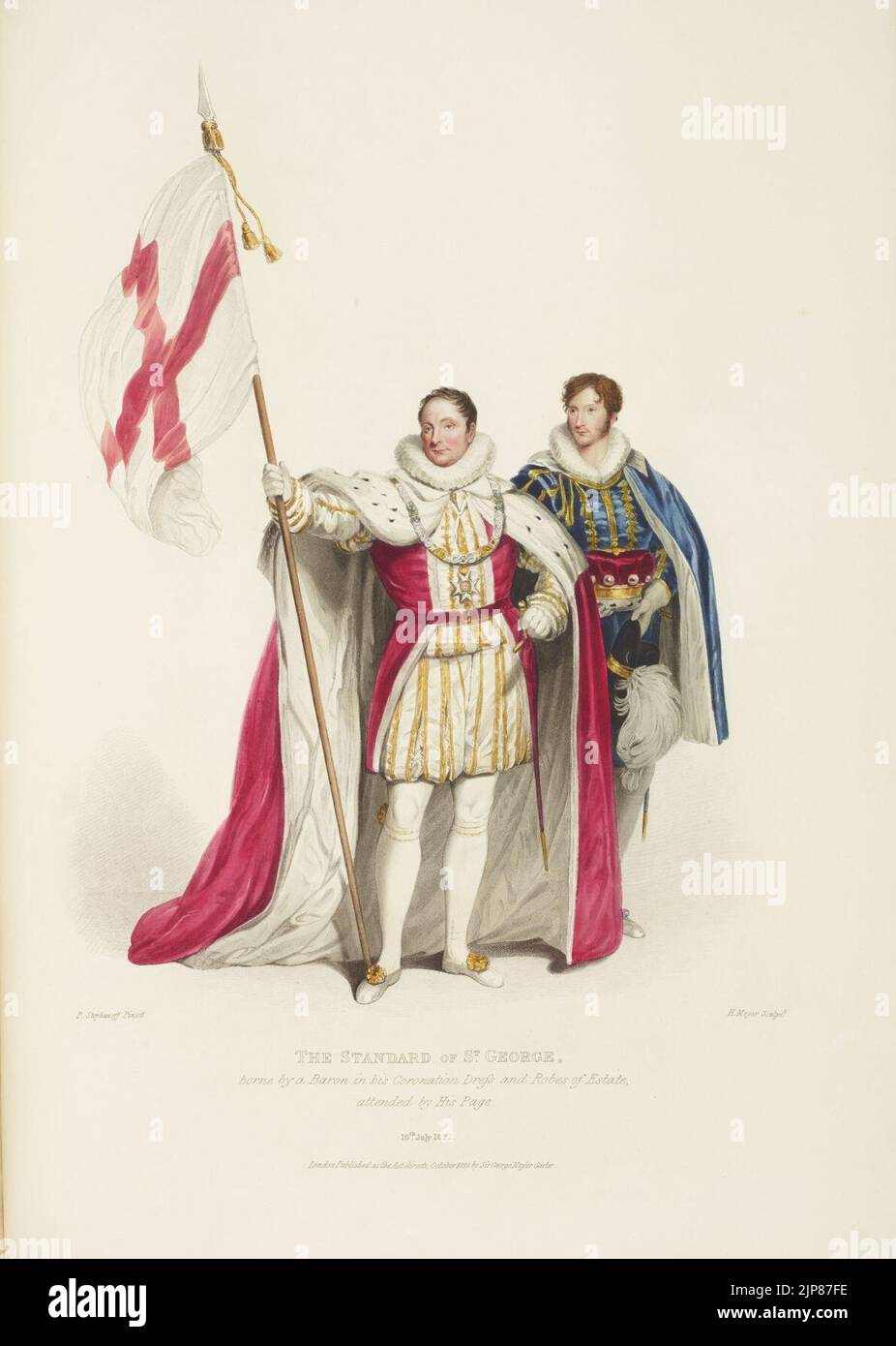 The Standard of St. George Stock Photo - Alamy