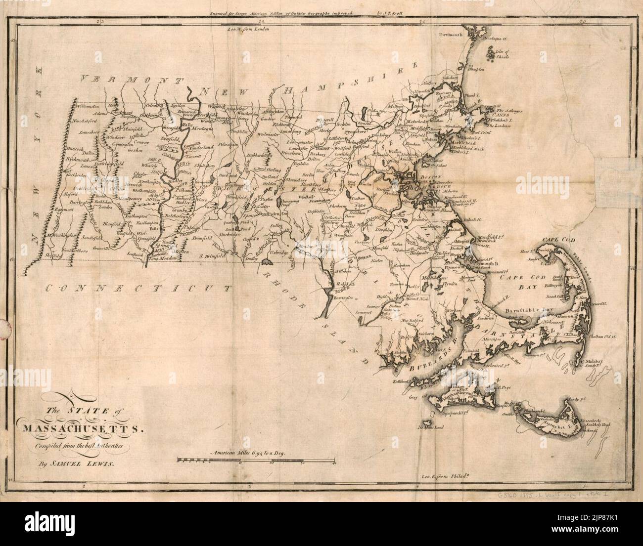 The state of Massachusetts Stock Photo - Alamy