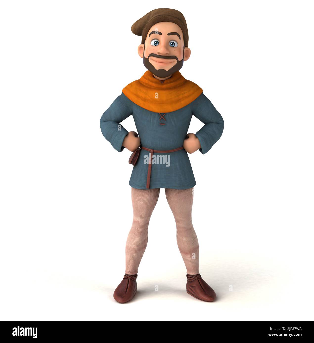 Medieval french citizen Cut Out Stock Images & Pictures - Alamy