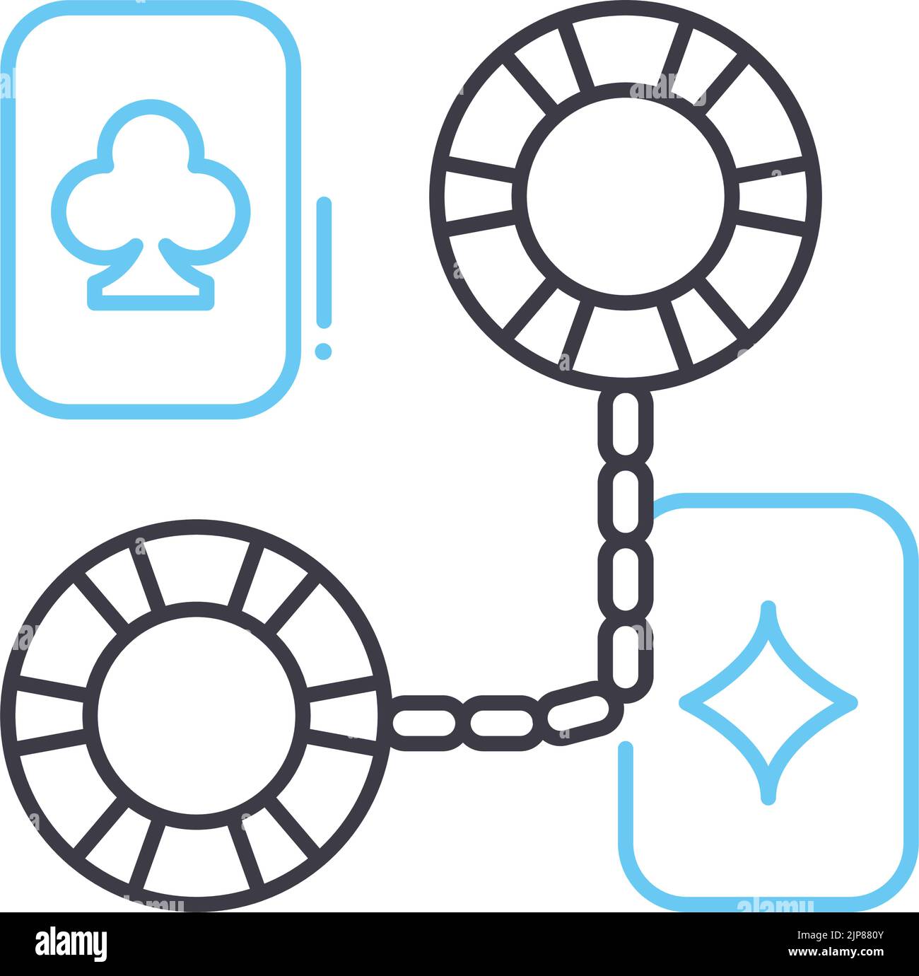 Alarm flasher icon outline Stock Vector Images - Alamy