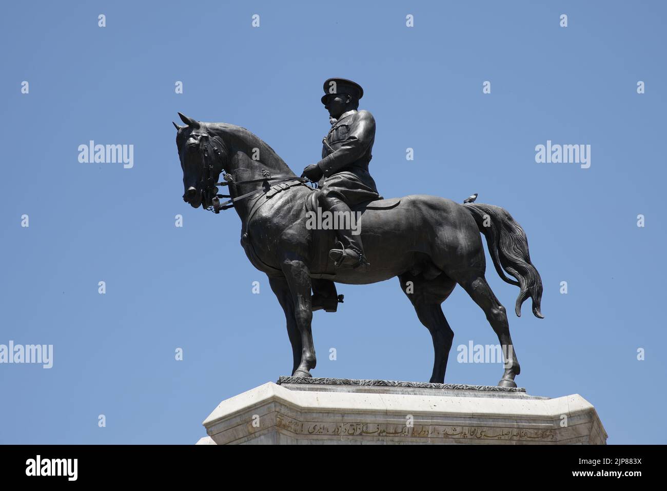 Ataturk Statue in Victory Monument in Ankara City, Turkiye Stock Photo ...