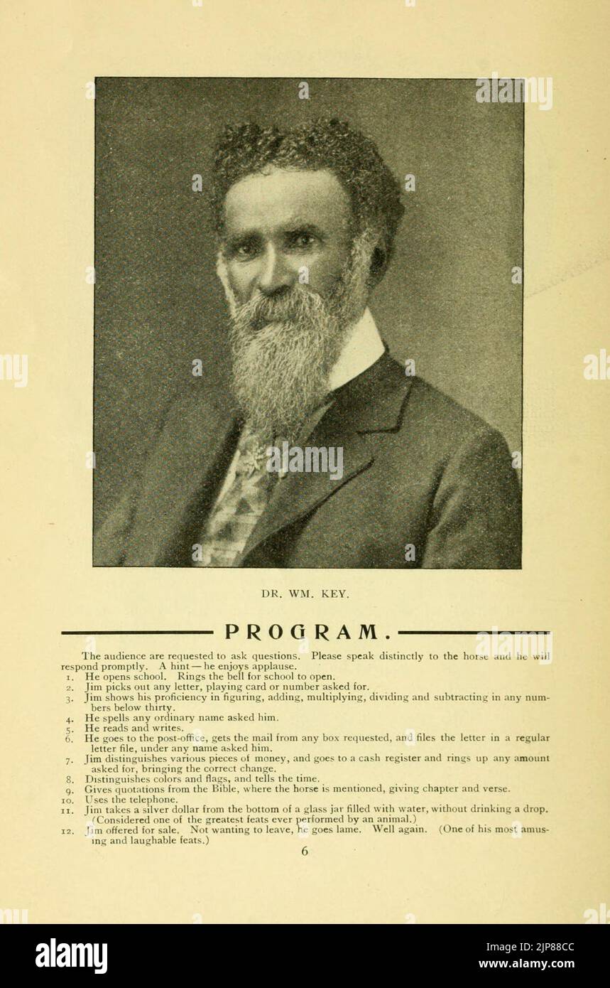 The story of Beautiful Jim Key (Page 6 Stock Photo - Alamy