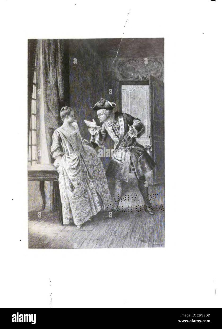 The Story of Manon Lescaut and the Chevalier Des Grieux Stock Photo - Alamy