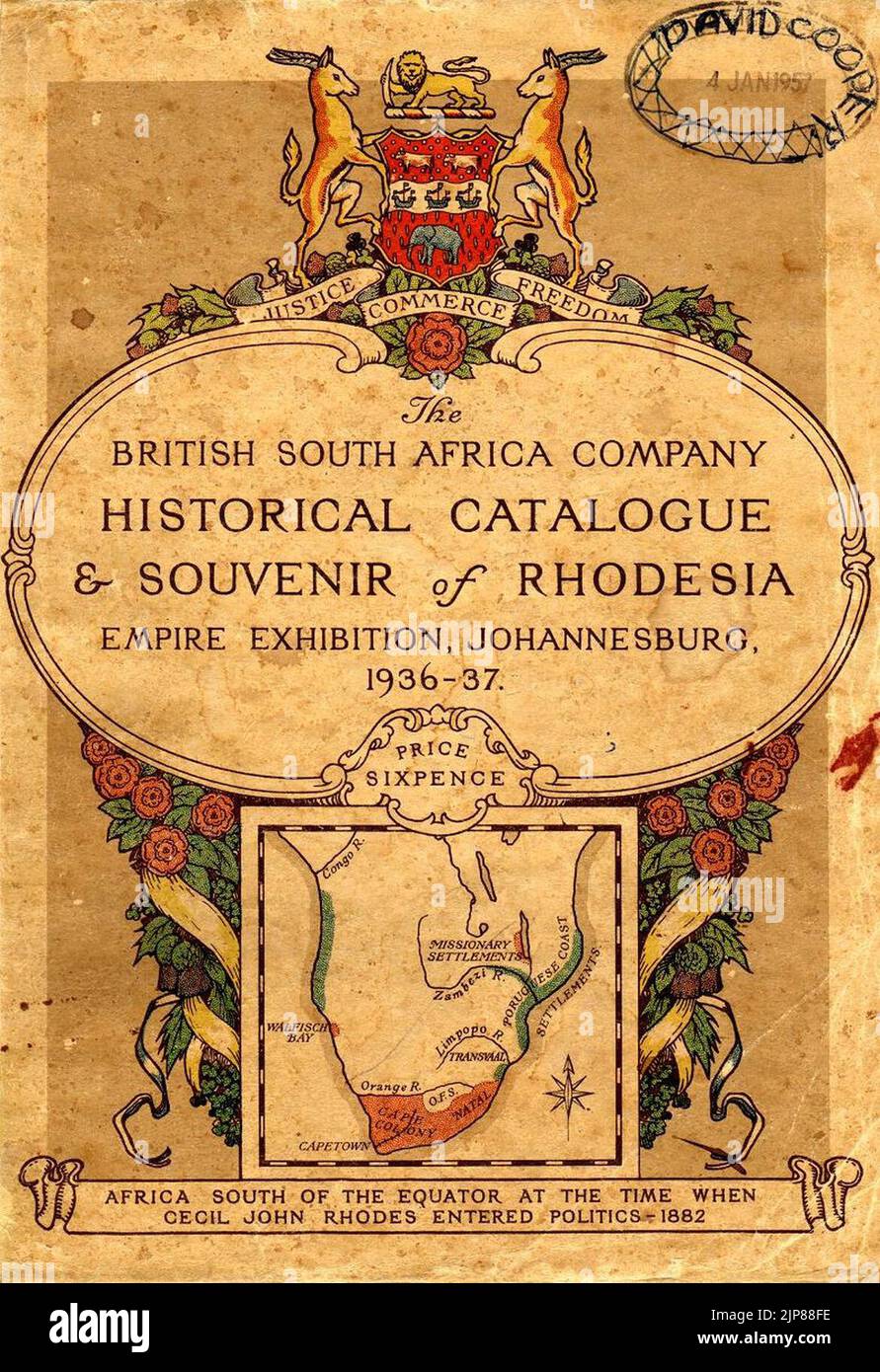 The Story of Rhodesia front cover Stock Photo - Alamy