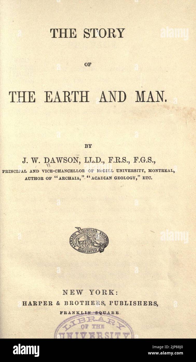 The story of the earth and man Stock Photo - Alamy