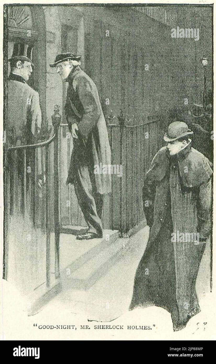 The Strand Magazine (Volume 2) (page 74 crop Stock Photo - Alamy