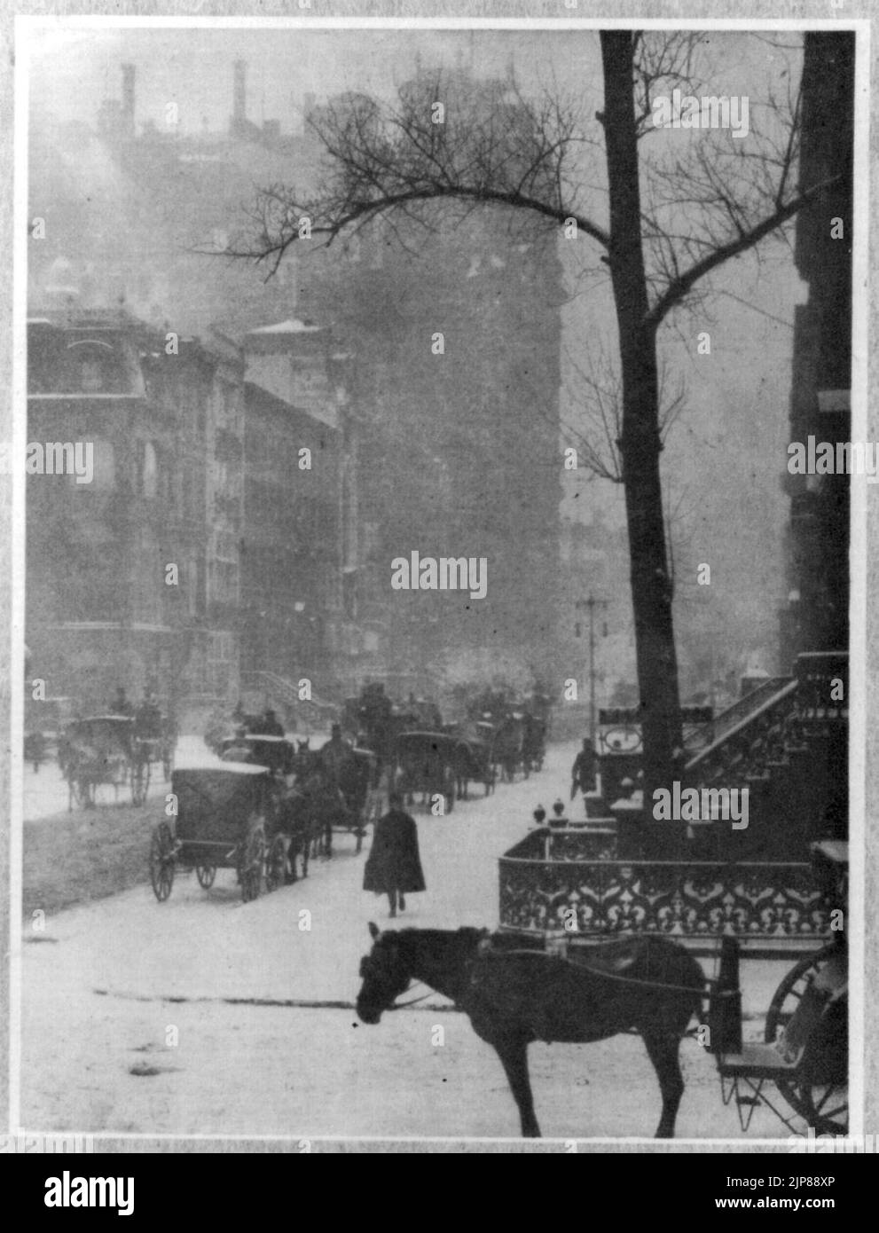 The Street-Design for a poster Stock Photo - Alamy