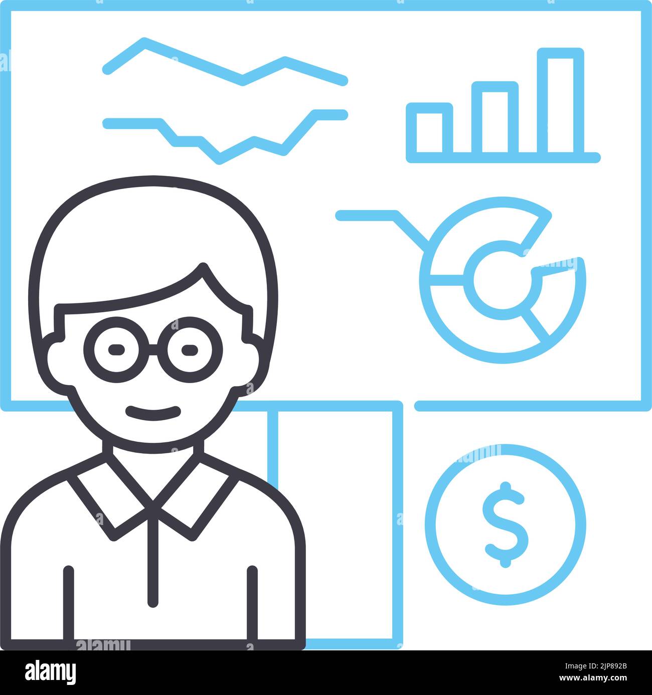 Bank financial strategy outline Stock Vector Images - Alamy