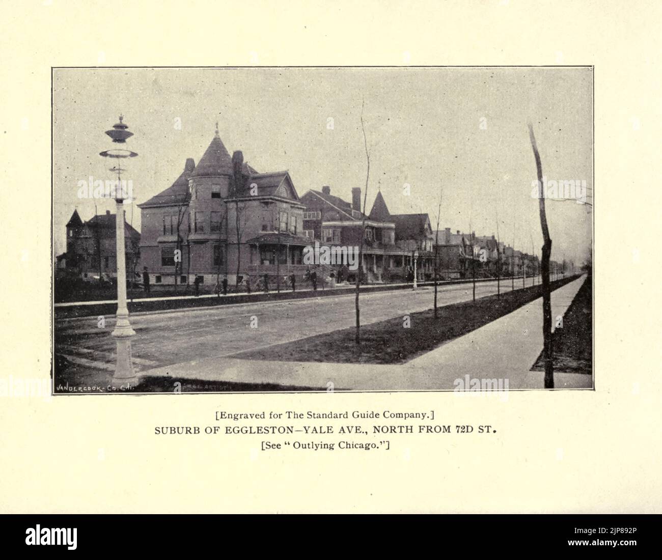 Eggleston Suburb, Yale Ave North from 72D St. from the book Chicago ...