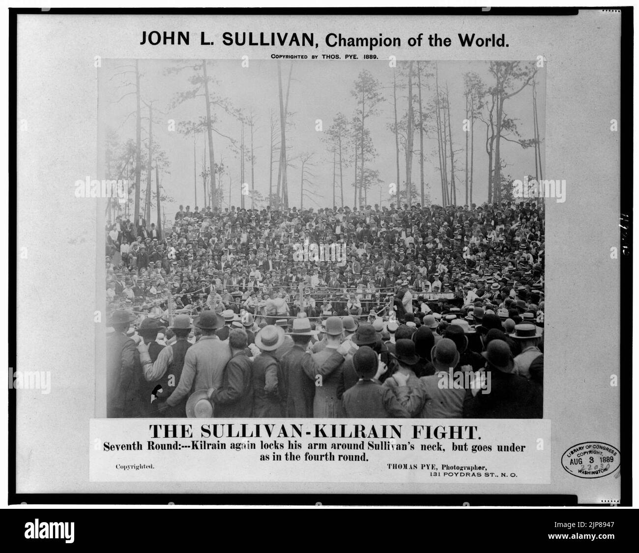 The Sullivan and Kilrain fight-John L. Sullivan, champion of the world ...