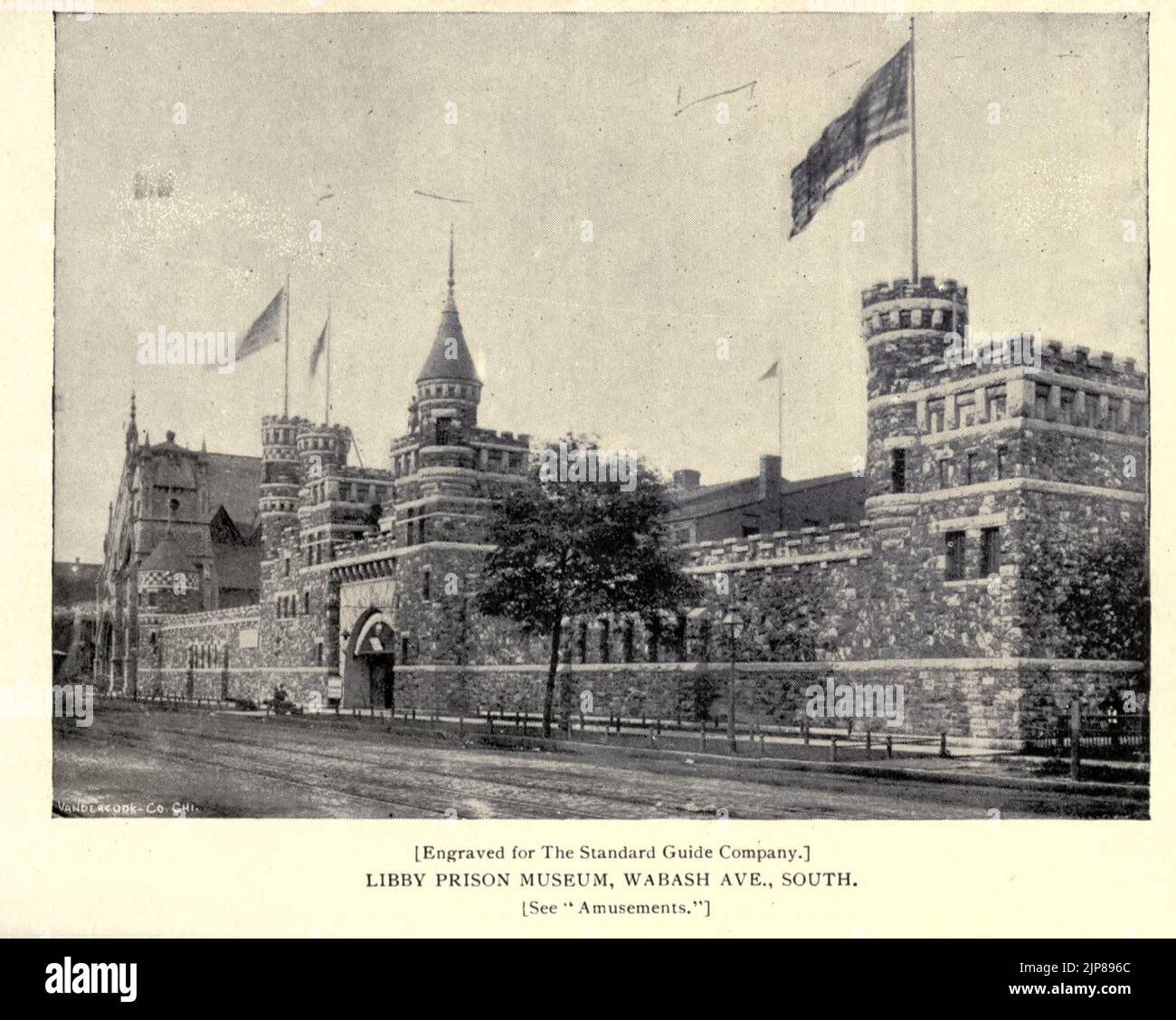 Libby Prison Museum Wabash Ave., South from the book Chicago, the ...