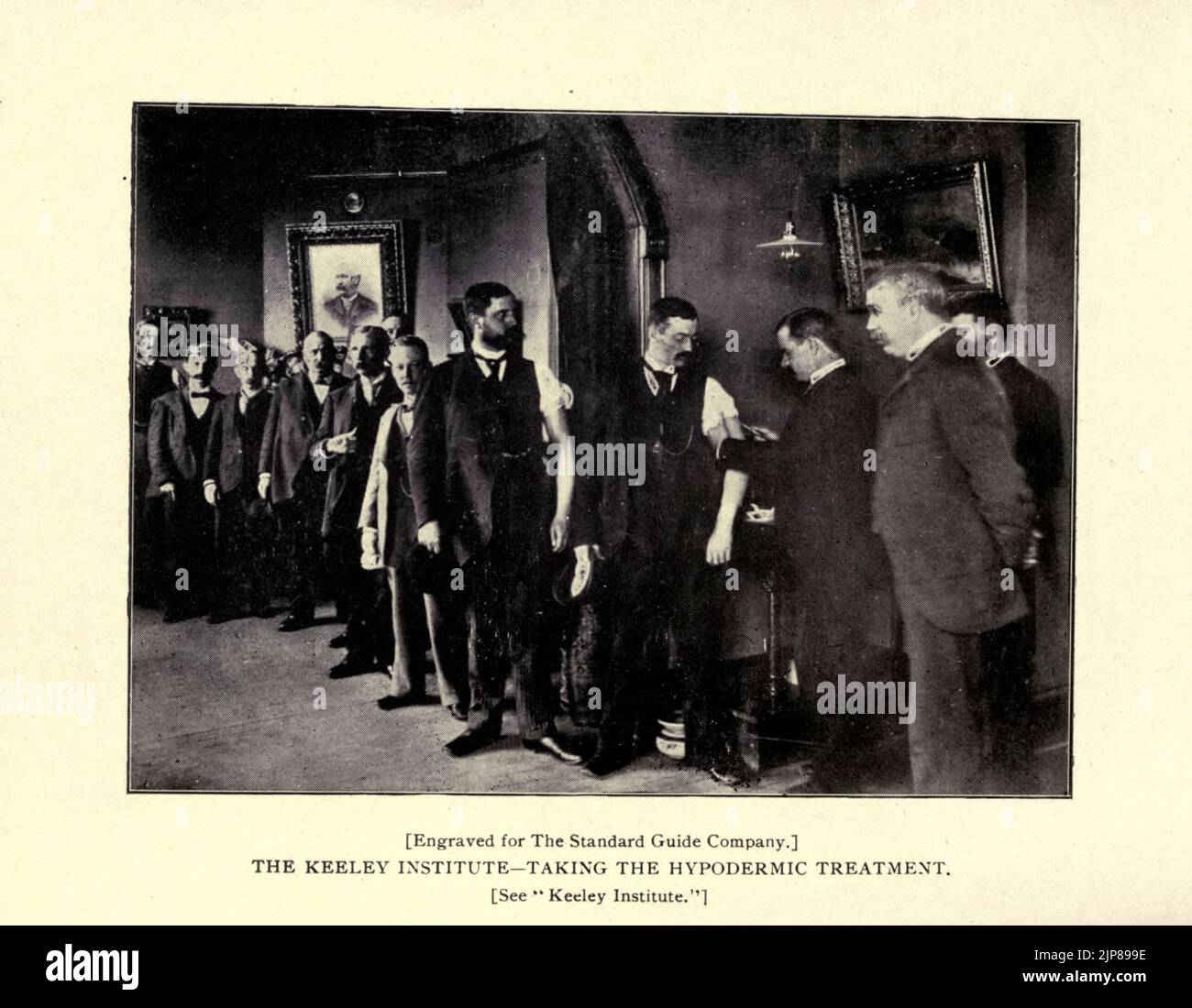 Keeley Institute, Taking the Hypodermic Treatment from the book Chicago ...