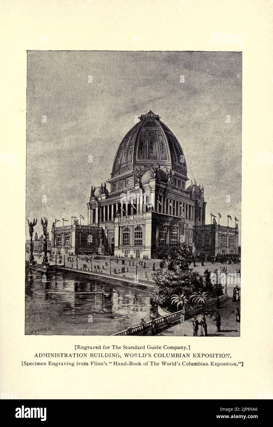 World's Columbian Exposition, Administration Building from the book ...