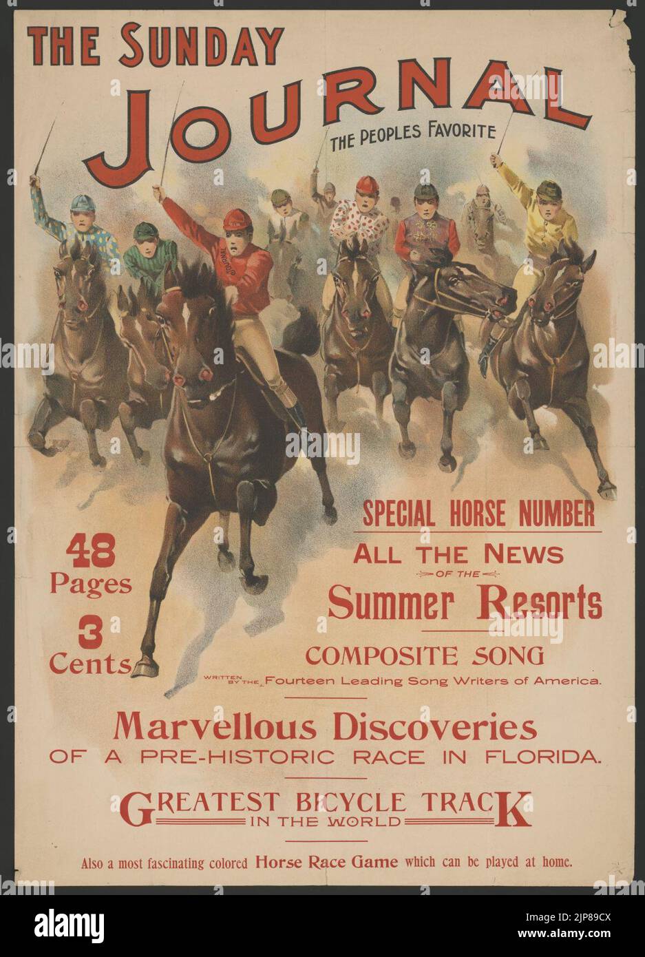 The Sunday journal the peoples favorite Stock Photo - Alamy